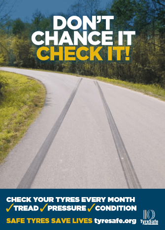NRSPP Australia - Tyre Safe: Don’t chance it, check it – Poster 4