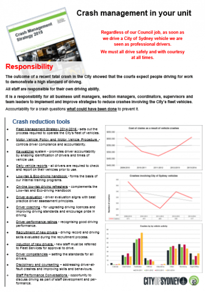 NRSPP Australia » Crash management in your unit