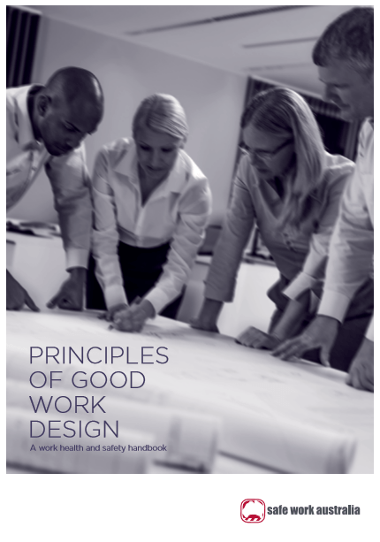 NRSPP Australia - Handbook - Principles of Good Work Design