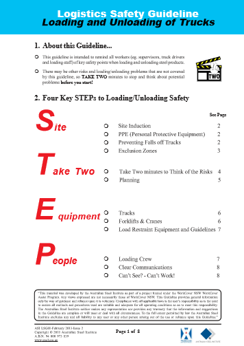 NRSPP Australia - Logistics Safety Guideline - Loading and Unloading of ...