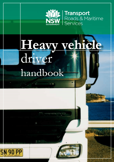 NRSPP Australia - NSW Heavy vehicle driver handbook