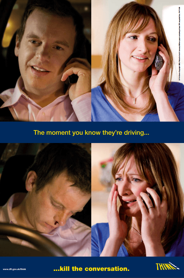 NRSPP Australia - Mobile Phone Distraction Poster: The moment you know ...