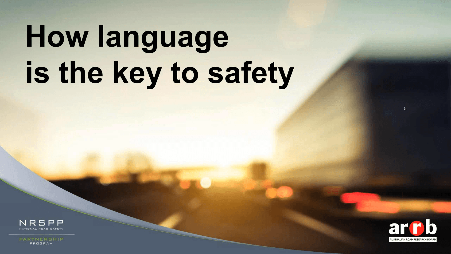 NRSPP Australia - Webinar: Talking Sense – Why language is the key to ...