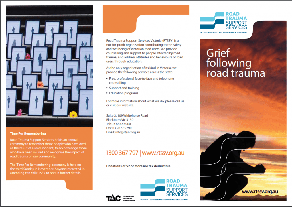 NRSPP Australia - Grief following road trauma
