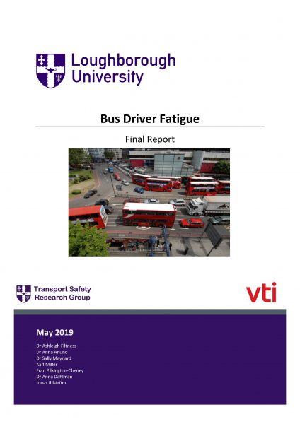 NRSPP Australia - Bus Driver Fatigue