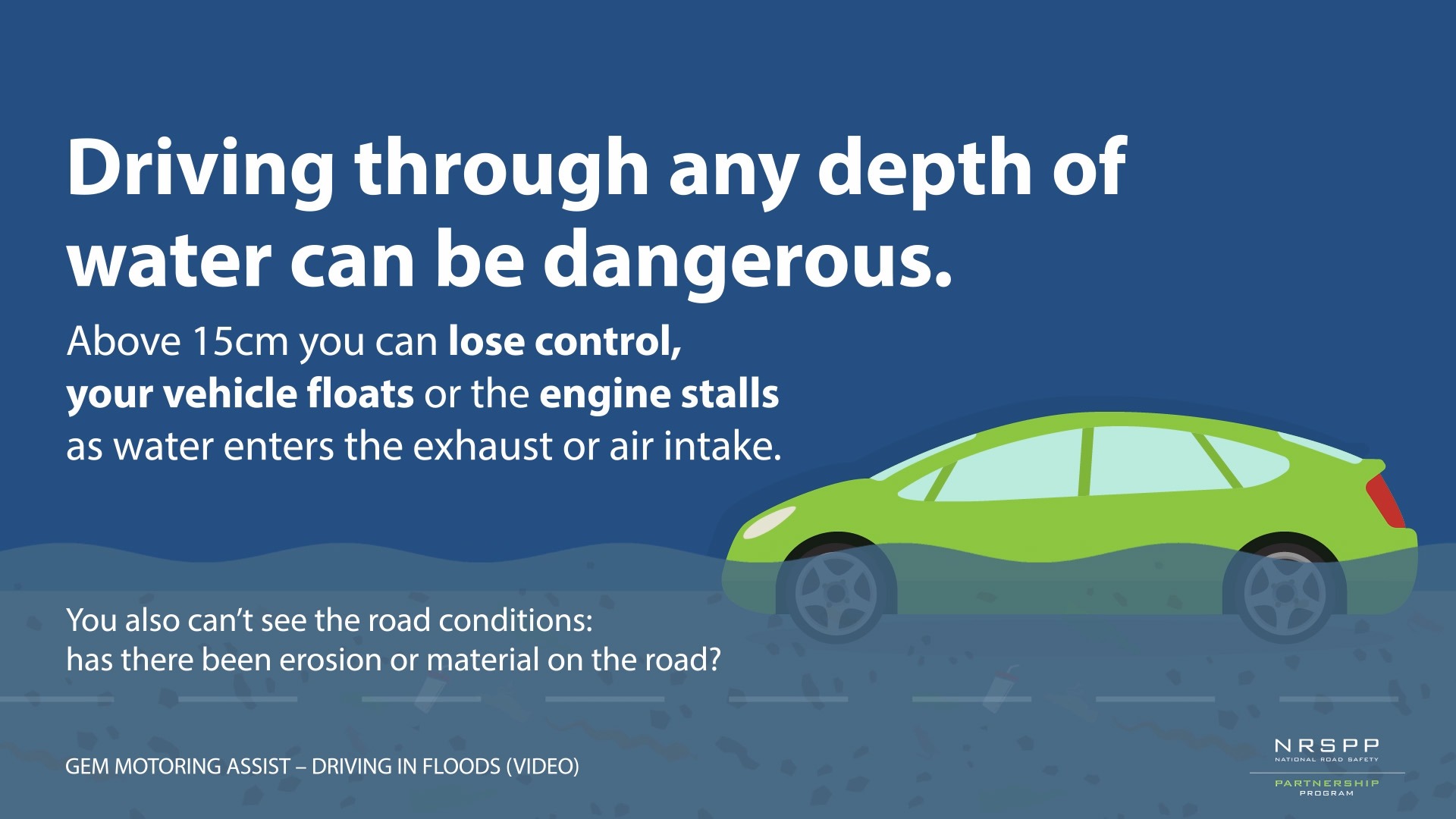 NRSPP Australia - Driving in Floods #TBT