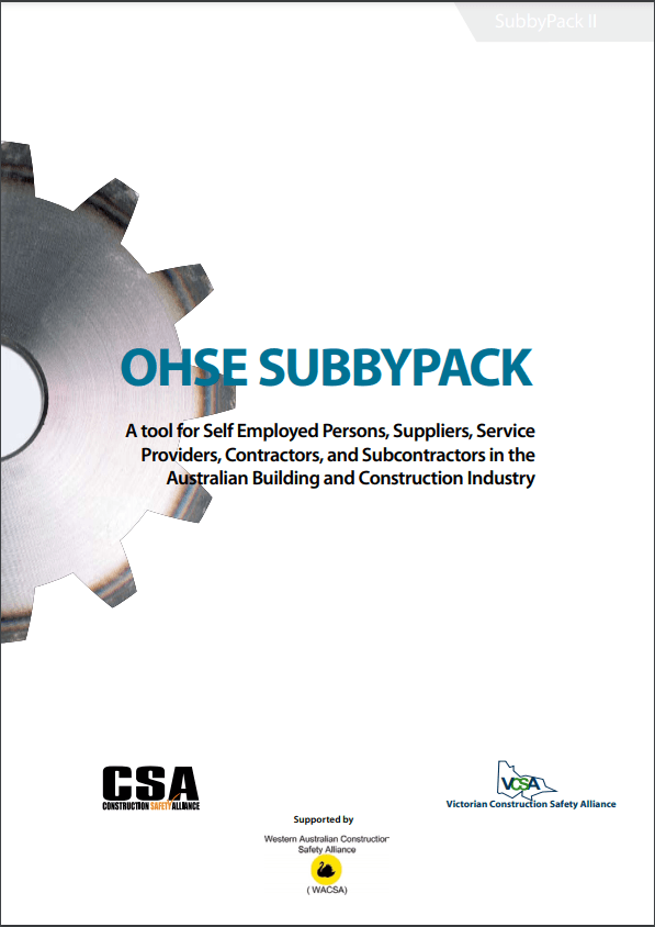 NRSPP Australia - OHSE Subbypack by Government of Western Australia