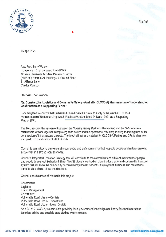 NRSPP Australia - CLOCS-A Sutherland Shire Council Supporting Group ...