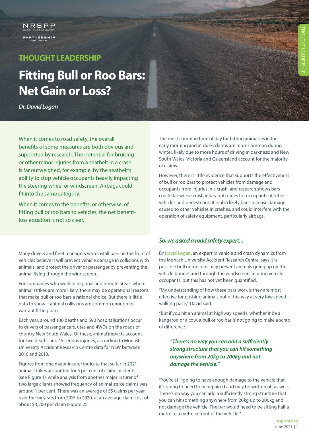 NRSPP Australia - NRSPP Thought Leadership: Fitting Bull or Roo Bars ...