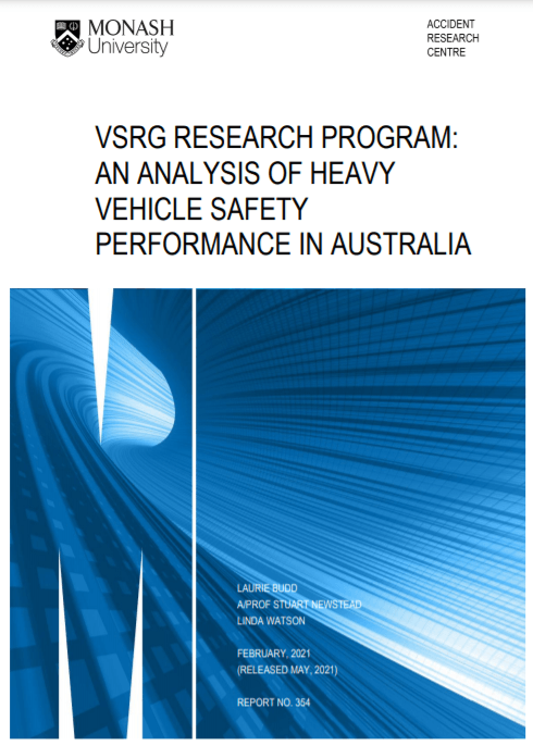 NRSPP Australia - VSRG Research Program: An Analysis of Heavy Vehicle ...