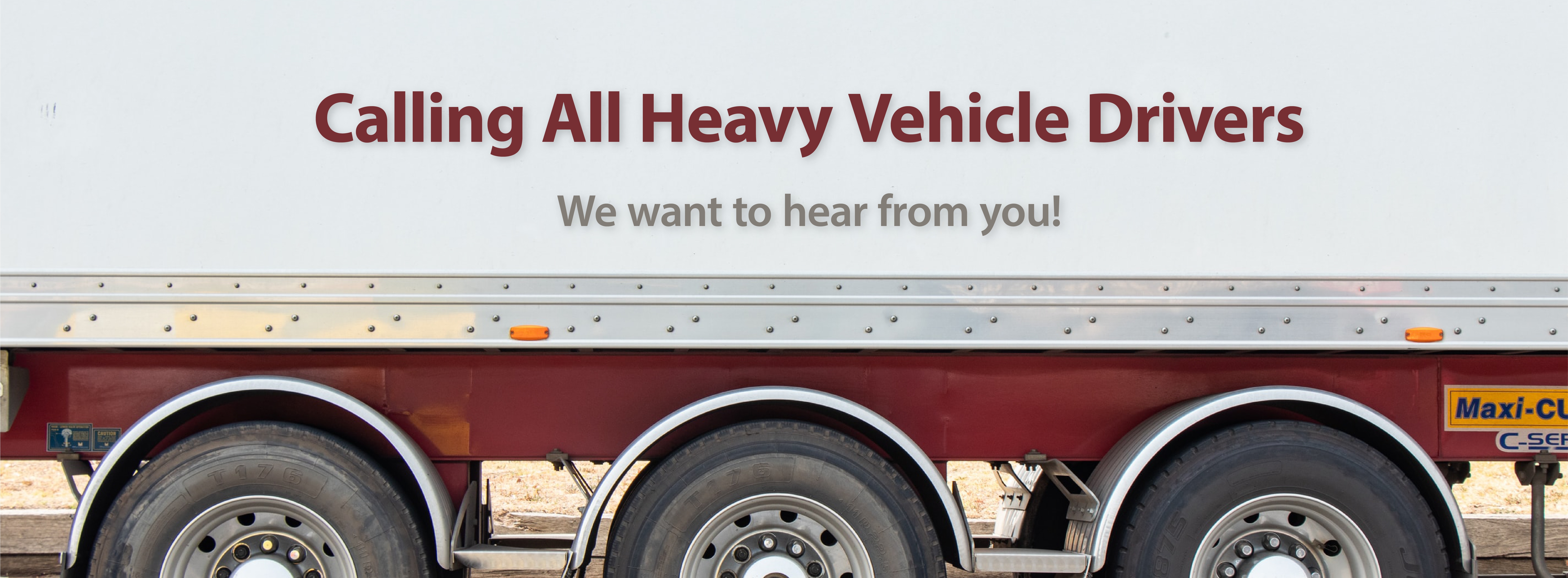 NRSPP Australia - Driver stories and insights wanted to inform NRSPP Heavy Vehicle Tool Box Talks