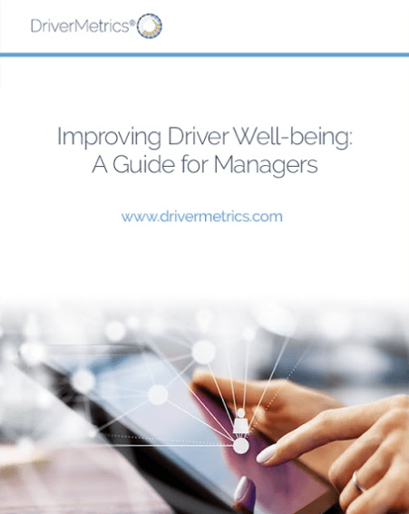NRSPP Australia - Improving Driver Well-being: A Guide for Managers
