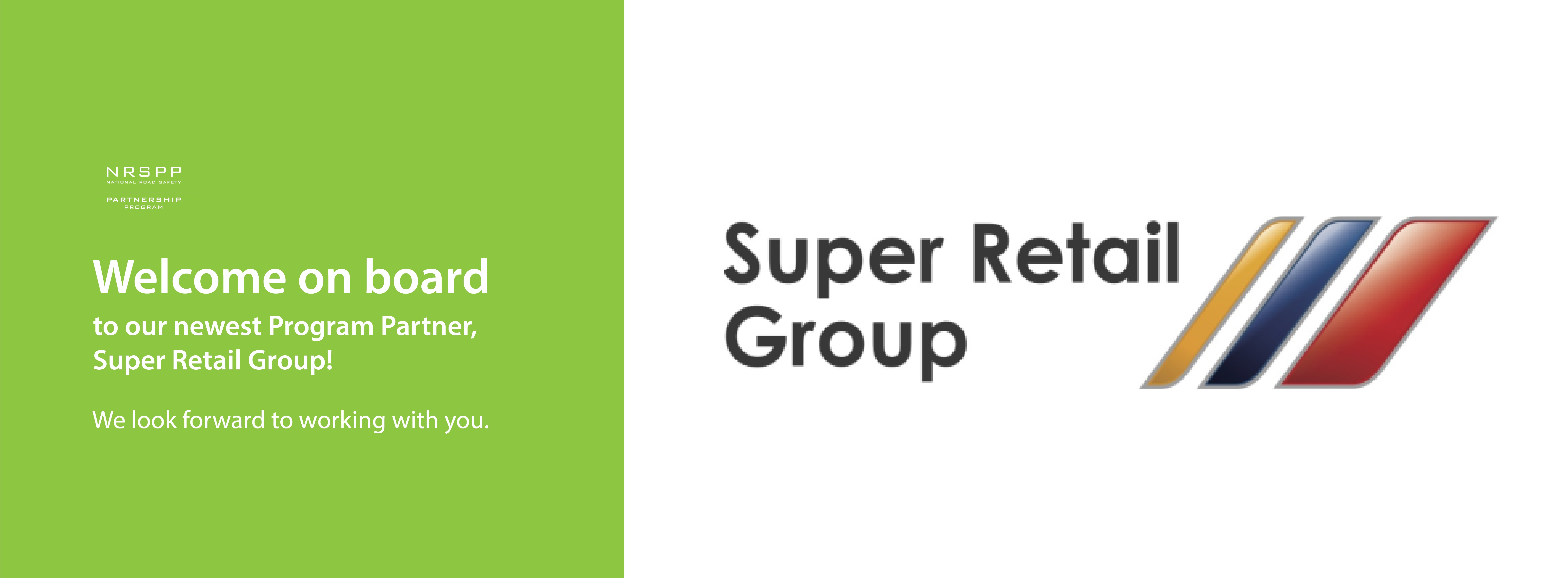 NRSPP Australia - Welcome To Our Newest Program Partner, Super Retail Group