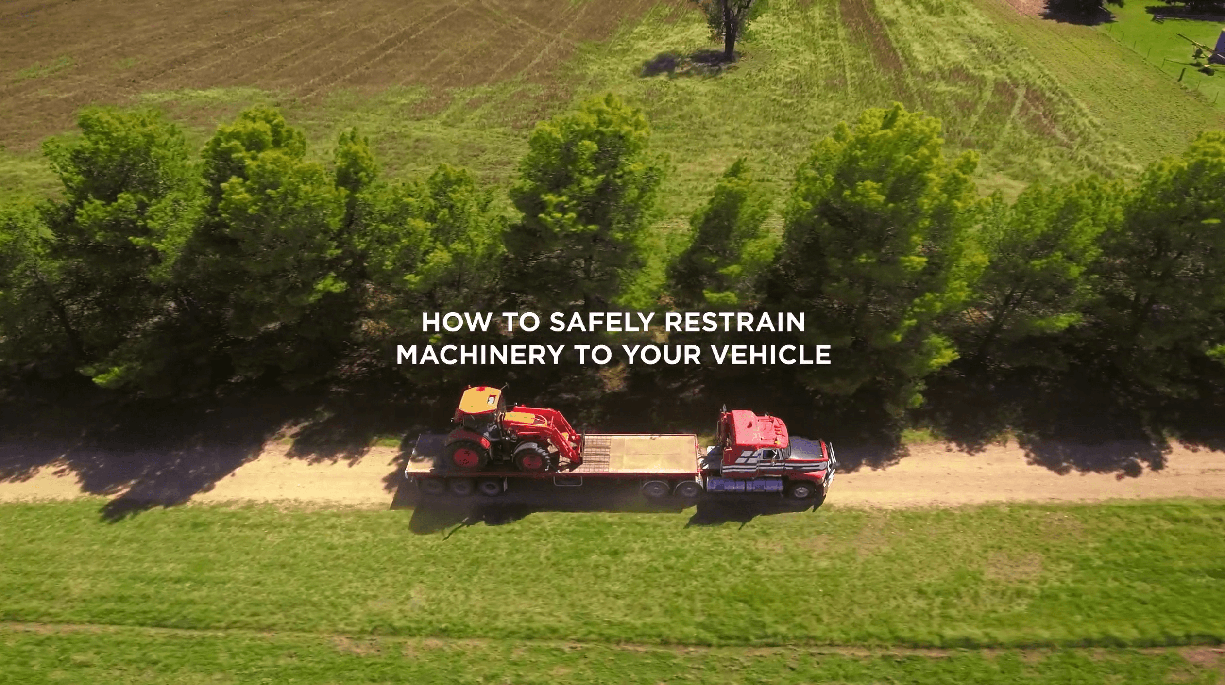 NRSPP Australia - How to safely restrain machinery to your vehicle ...
