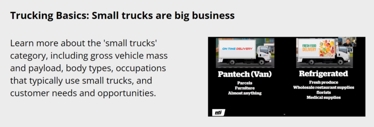 NRSPP Australia - NTI Trucking Basics Webinars