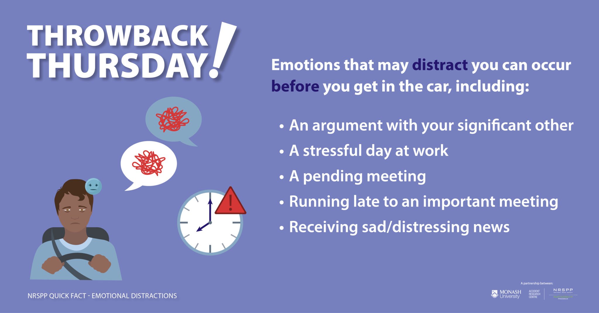 NRSPP Australia - Emotional Distractions #TBT