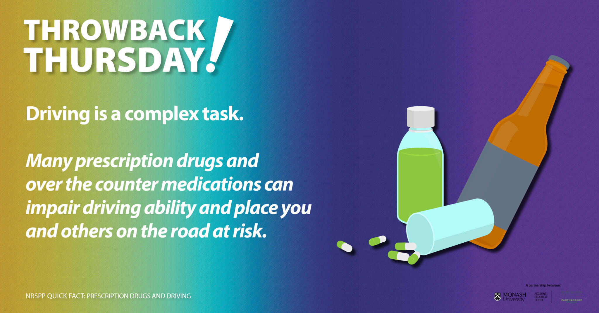 NRSPP Australia - Prescription Drugs and Driving #TBT
