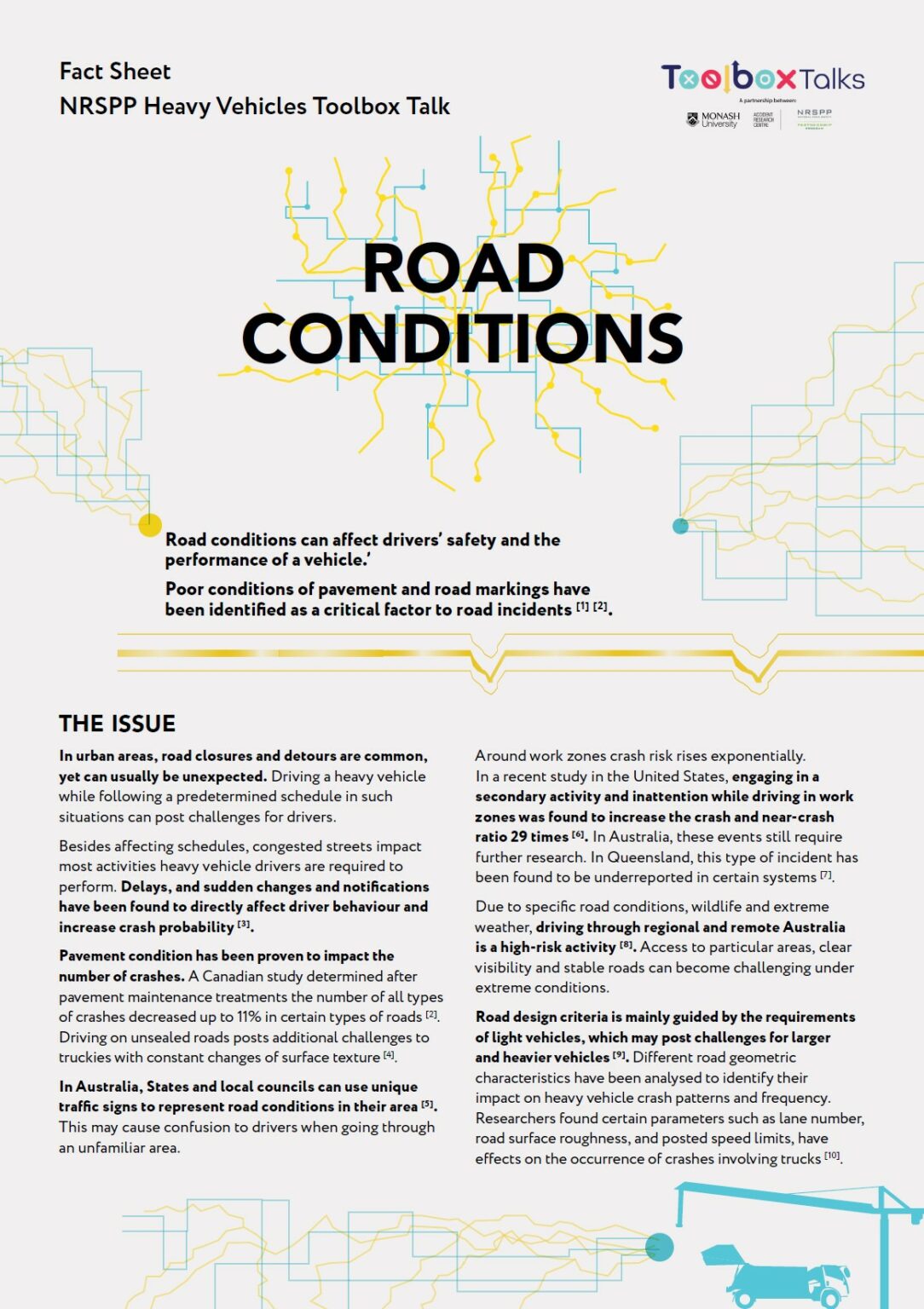 NRSPP Australia » NRSPP Heavy Vehicle Toolbox Talk Fact Sheet: Road ...