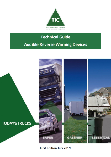 NRSPP Australia - Truck Industry Council: Audible Reverse Warning ...