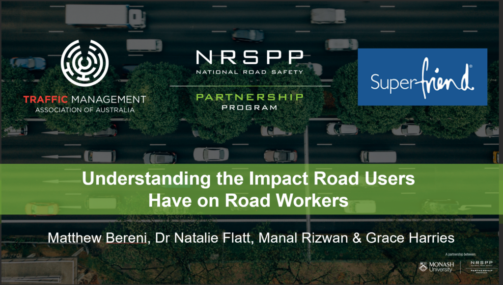NRSPP Australia - Webinar: Understanding the impact road users have on ...