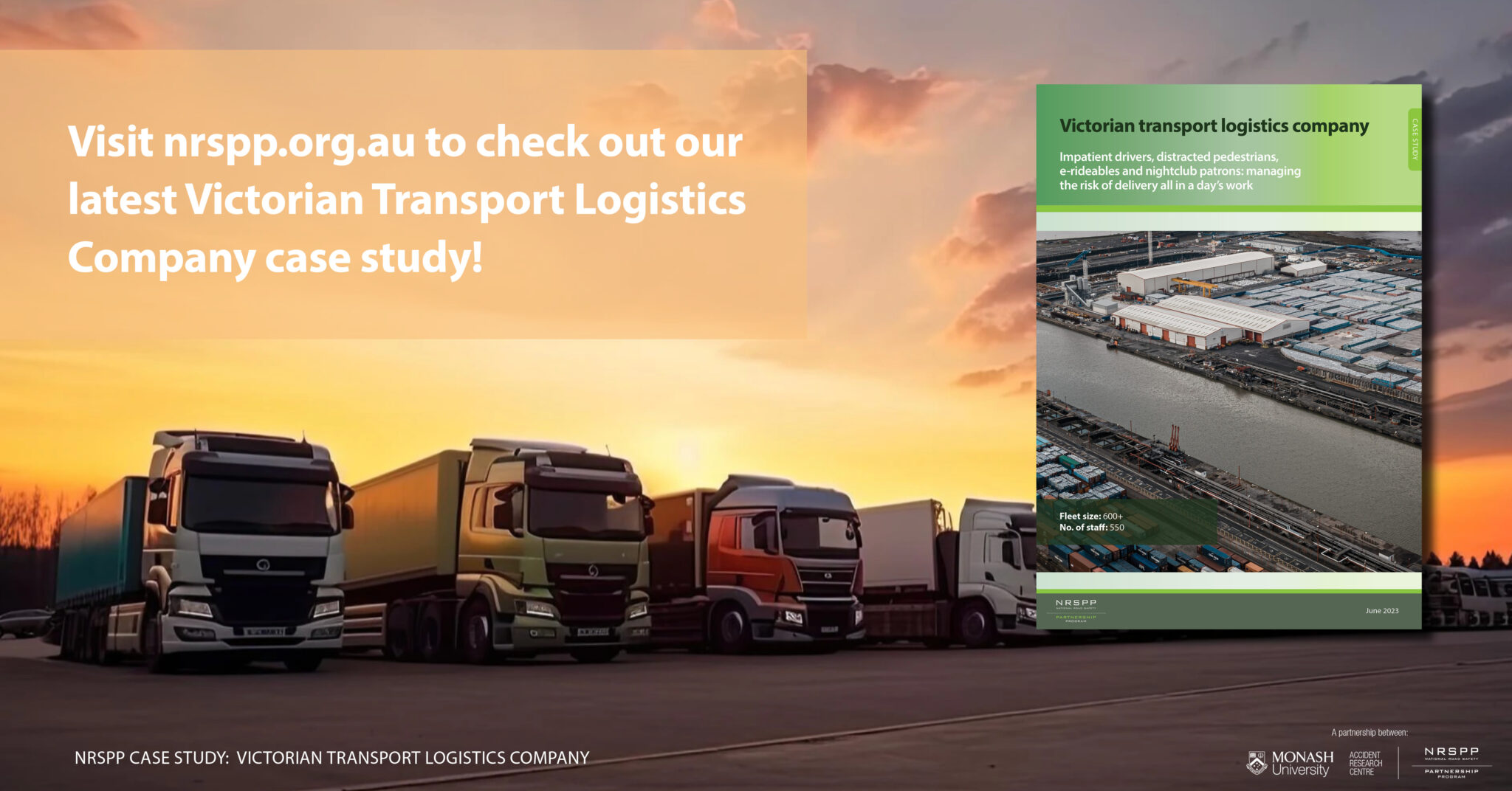 NRSPP Australia - Risks in Freight Logistics Workplaces #DidYouKnow