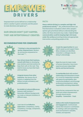 NRSPP Australia - NRSPP Heavy Vehicle Toolbox Talk Fact Sheet: Empower ...