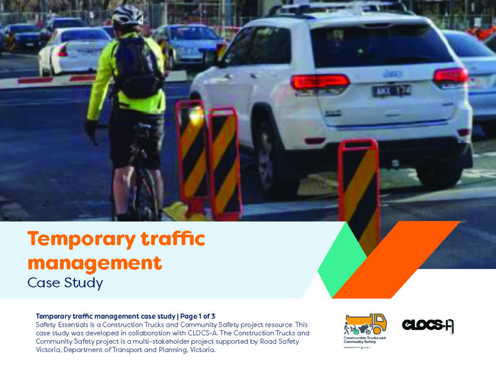 NRSPP Australia - CLOCS-A Case Study – Temporary traffic management