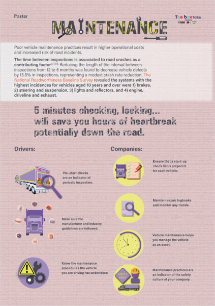 NRSPP Australia - 53 - Heavy Vehicle Toolbox Talk: Maintenance