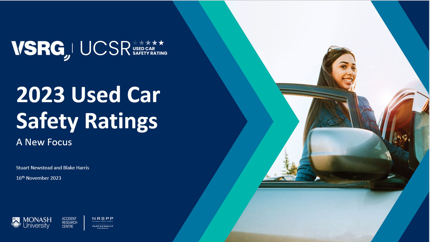 NRSPP Australia - Webinar: Used Car Safety Ratings for 2023: A New Focus