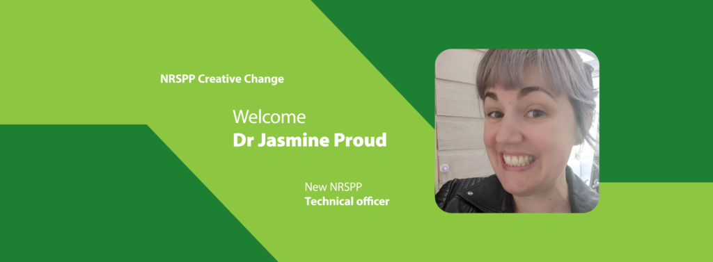 NRSPP Australia - Welcome Jasmine! Our new technical officer