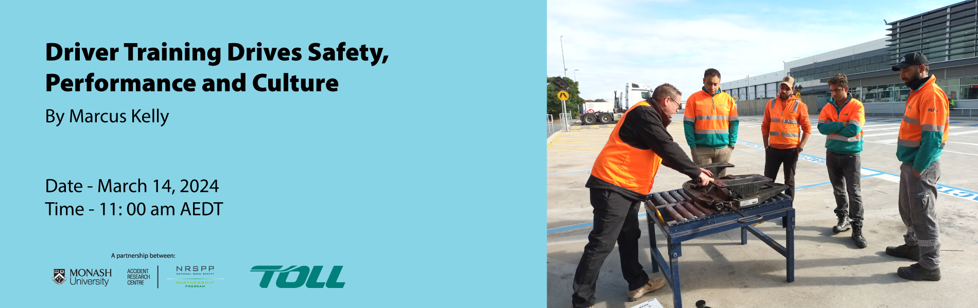 Webinar: Driver Training Drives Safety, Performance and Culture - NRSPP Australia