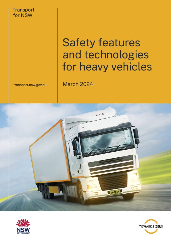 NRSPP Australia - TfNSW Safety features and technologies for heavy vehicles
