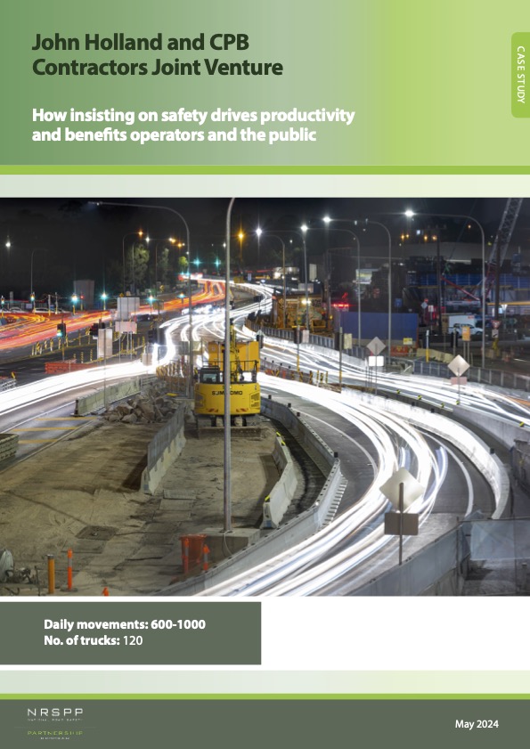 NRSPP Australia - John Holland and CPB Contractors Joint Venture Case Study
